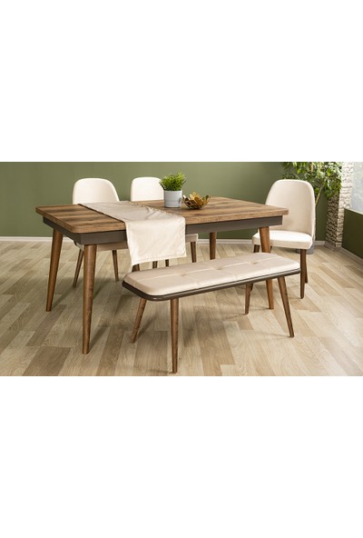 Cadde Yıldız Perla Yemek Masası Takımı