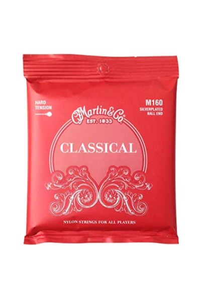 Martin & Co M160 - Silverplated 4/4 Klasik Gitar Teli