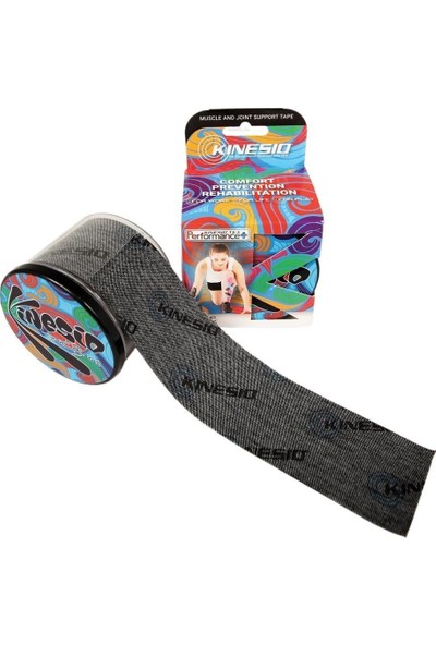 Kinesio Tape Tex Performance + 5 cm x 5 m Logolu Band Siyah Kinesio Tape Tex Performance + 5 cm x 5 m Logolu Band Siyah