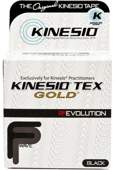 Kinesio Tape Tex Gold 5 cm x 5 m Band Siyah Kinesio Tape Tex Gold 5 cm x 5 m Band Siyah