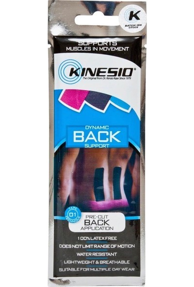 Kinesio Tape Pre - Cut Bel Bandı Kinesio Tape Pre - Cut Bel Bandı