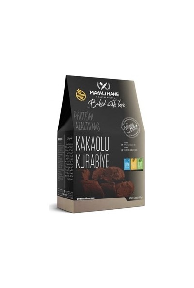 Mayalı Hane Düşük Proteinli ve Glutensiz Kakaolu Kurabiye 150 gr