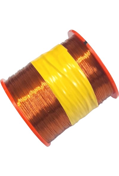Ece 0.25mm x 500m Emaye Kaplı Bakır Bobin Teli Ece Makarada Tek Parça Ece 0.25mm x 500m Emaye Kaplı Bakır Bobin Teli Ece Makarada Tek Parça