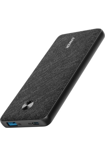 Anker PowerCore III Sense 10000 mAh Taşınabilir Şarj Cihazı - USB-C 18W Power Delivery Powerbank - Black - A1231 Anker PowerCore III Sense 10000 mAh Taşınabilir Şarj Cihazı - USB-C 18W Power Delivery Powerbank - Black - A1231