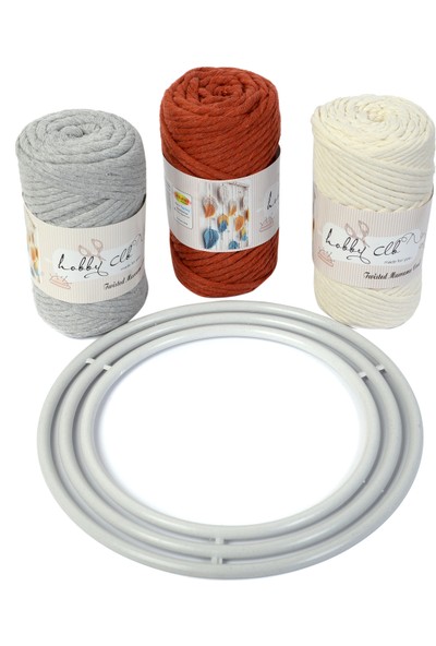 Hobby Clb Makrome Ayna Yapımı İçin Hobi Set Hobby Clb Makrome Ayna Yapımı İçin Hobi Set