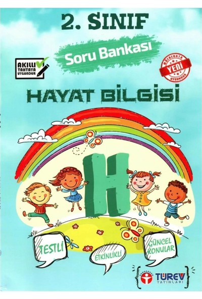Türev Yayınları 2. Sınıf Hayat Bilgisi Soru Bankası