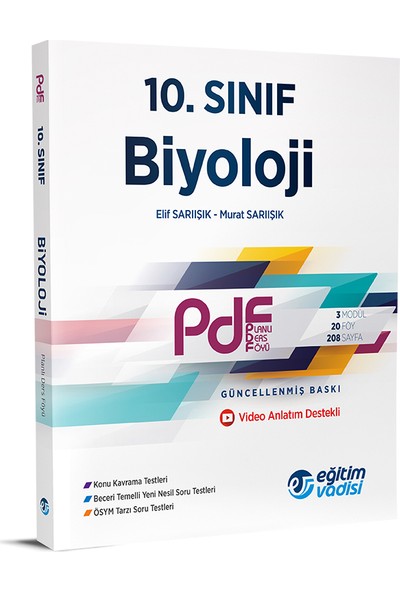 Eğitim Vadisi Yayınları 10. Sınıf Biyoloji Pdf Planlı Ders Föyü Eğitim Vadisi Yayınları 10. Sınıf Biyoloji Pdf Planlı Ders Föyü