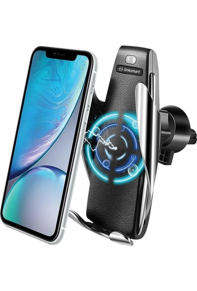 Linksmart LSM01 Wireless Sensörlü Araç Şarjı + Telefon Tutucu Linksmart LSM01 Wireless Sensörlü Araç Şarjı + Telefon Tutucu
