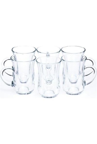 Paşabahçe Keyif 6'lı Kulplu Bardak