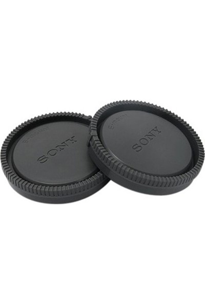 Sony E-Mount Body ve Lens Kapak Seti Sony E-Mount Body ve Lens Kapak Seti