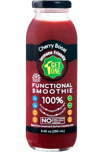 Get One 100% Vişne Nar Smoothie 250 ml