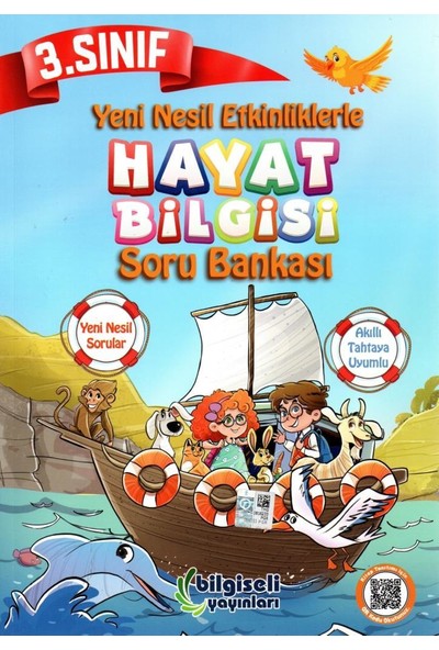 Bilgiseli Yayınları 3. Sınıf Yeni Nesil Etkinliklerle Hayat Bilgisi Soru Bankası Bilgiseli Yayınları 3. Sınıf Yeni Nesil Etkinliklerle Hayat Bilgisi Soru Bankası
