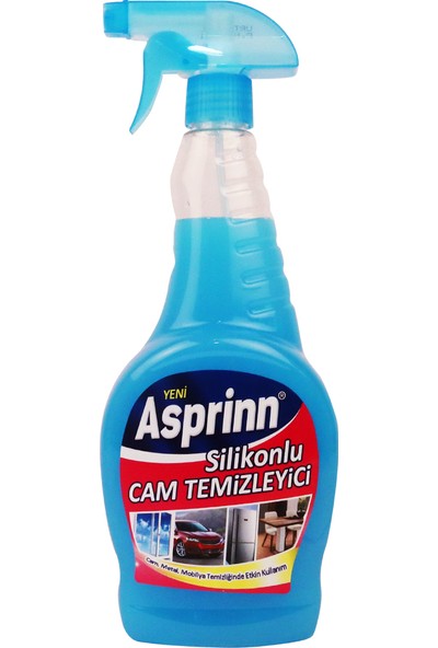 Güleç Asprinn Silikonlu Cam Sil 750 ml