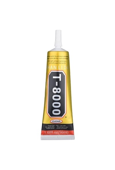 T8000 Dokunmatik Cam LCD Ekran Yapıştırma Jeli - 50ML T8000 Dokunmatik Cam LCD Ekran Yapıştırma Jeli - 50ML