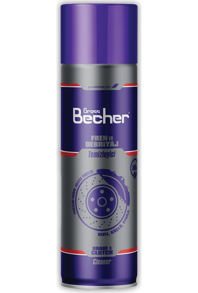 Gross Becher Fren ve Debriyaj Temizleyici