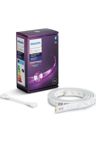 Philips Hue Akıllı LED Şerit 1 m V4 Bluetooth Özellikli Güç Adaptörü Dahil Değildir Philips Hue Akıllı LED Şerit 1 m V4 Bluetooth Özellikli Güç Adaptörü Dahil Değildir