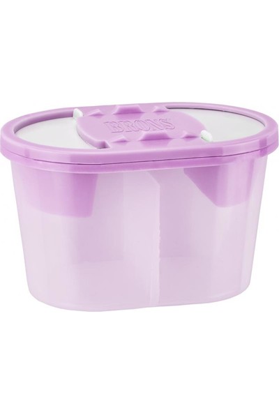 Brons Fırça Temizleme Kabı Bölmeli Br-256