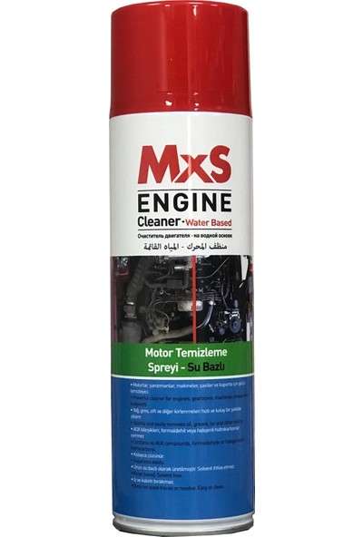 Mxs Motor Temizleyici Temizleme Köpük Spreyi 500 ml Mxs Motor Temizleyici Temizleme Köpük Spreyi 500 ml