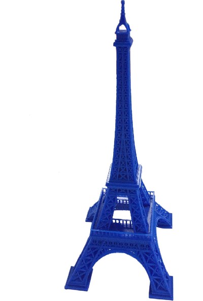 NCT Robotik 3D Printer Baskı Eyfel Kulesi Maketi Mavi NCT Robotik 3D Printer Baskı Eyfel Kulesi Maketi Mavi