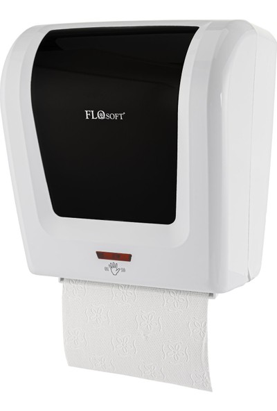 Flora F047 Fotoselli Kağıt Havlu Verici Beyaz Flora F047 Fotoselli Kağıt Havlu Verici Beyaz