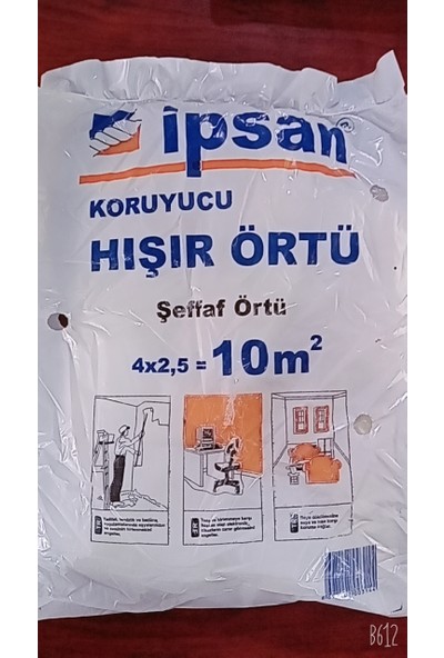 İpsan Boya Koruyucu Hışır Örtü 10 M2