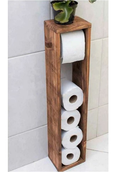 Kta Business Kta Business Wc Kağıtlık Tuvalet Kağıtlığı Ahşap Banyo