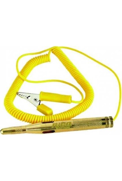 Rico Oto Kontrol Kalemi Metal Spiral Kablolu 6V-12V-24 V Rc0008