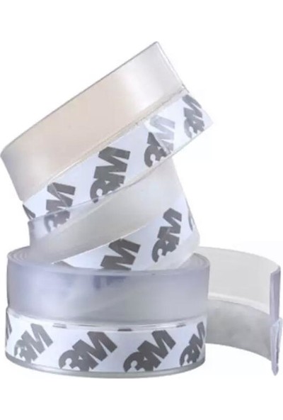 Silikon Şeffaf Rüzgar Geçirmez Silikon Sızdırmazlık Şeridi Kapı Sızdırmazlık Şeridi