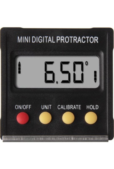 Soylu Elektronik 360 Derece Mini Dijital Protraktor Mıknatıslı Eğim Açı Ölçer Soylu Elektronik 360 Derece Mini Dijital Protraktor Mıknatıslı Eğim Açı Ölçer