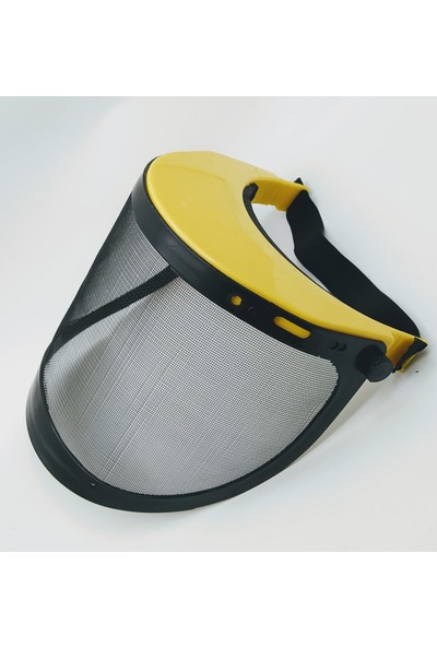 Veta Motorlu Tırpan Maskesi Koruyucu Lastikli Rahat