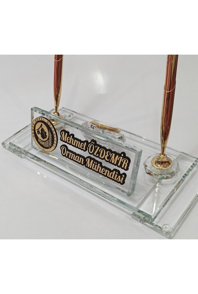 Mert Kristal Orman Genel Müdürlüğü Çalışanlarına Özel, Ogm Logolu Isimlik.