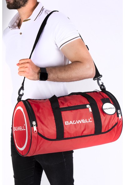 Bagwell Yeni Sezon Kırmızı Spor Ve Seyahat Çantası Bagwell Yeni Sezon Kırmızı Spor Ve Seyahat Çantası
