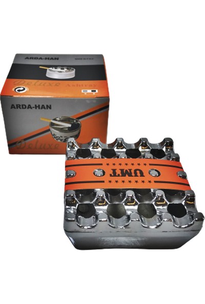 Ardahan Ticaret Metal Izgaralı Model Kare Delikli Küllük