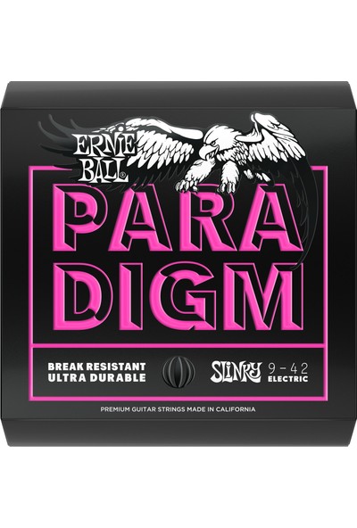 Ernie Ball 2023 Super Slinky Paradigm Electric Guitar Strings Elektro Gitar Teli 009 Ernie Ball 2023 Super Slinky Paradigm Electric Guitar Strings Elektro Gitar Teli 009