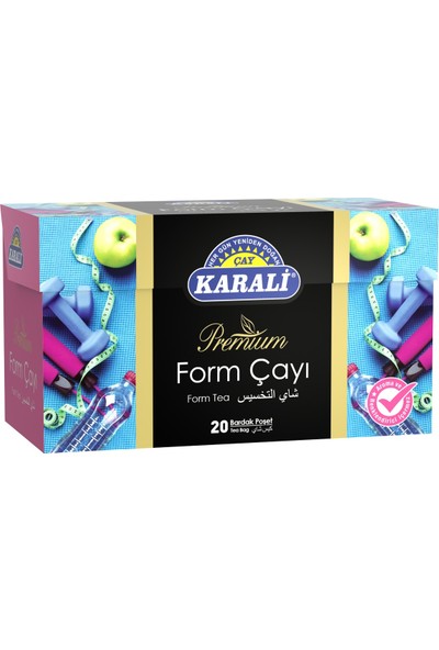 Karali Bardak Poşet Bitki Çayı Form 20'li Karali Bardak Poşet Bitki Çayı Form 20'li