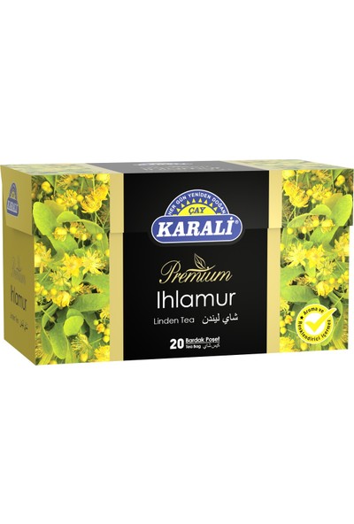 Karali Bardak Poşet Ihlamur 20'li