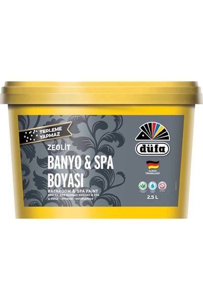 Düfa Banyo ve Spa Boyası Beyaz 2.5 Lt Düfa Banyo ve Spa Boyası Beyaz 2.5 Lt