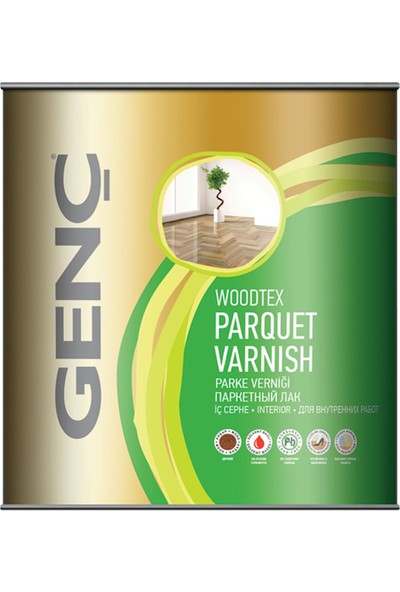 Genç Parke Vernik Parlak 2.5 Lt