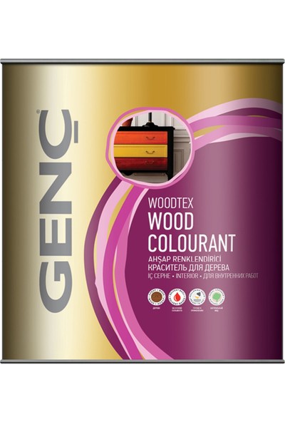 Genç Sentetik Ahşap Boyası ve Renklendirici 2.5 Lt