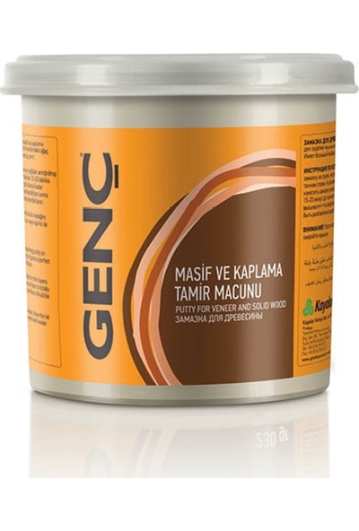 Genç İç ve Dış Cephe Tamir Macunu 230 Gr Akçaağaç Genç İç ve Dış Cephe Tamir Macunu 230 Gr Akçaağaç