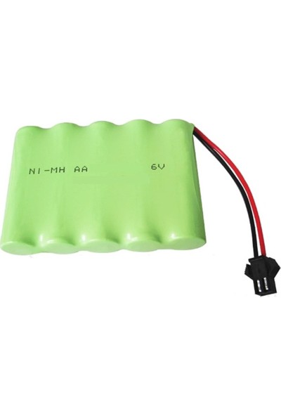 İnfostar 6V 1000Mah Oyuncak Araba Bataryası Siyah Soketli 6V
