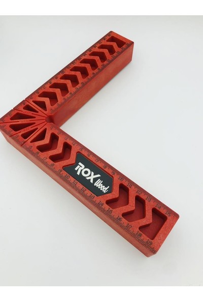 Rox Wood Abs Plastik Gönye 8'' 20 cm