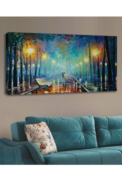 Shop365 Yaz Akşamı Mavi Soyut Kanvas Tablo 120 x 60 cm Shop365 Yaz Akşamı Mavi Soyut Kanvas Tablo 120 x 60 cm