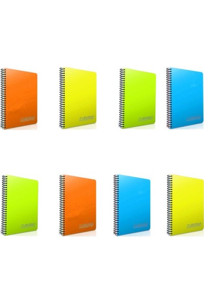 Gıpta Chromo (A4) Pp Kapak Spiralli Defter -Kareli 140 Yp 8'li Gıpta Chromo (A4) Pp Kapak Spiralli Defter -Kareli 140 Yp 8'li