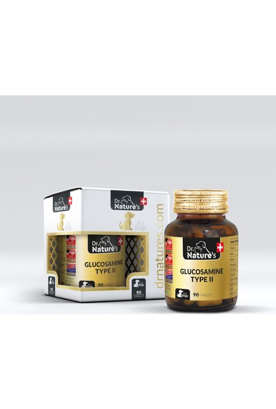 Dr. Natures Dog Glucosamıne Type Iı Köpeklerde Eklem Destekleyici Besin Takviyesi (90 Tablet) Dr. Natures Dog Glucosamıne Type Iı Köpeklerde Eklem Destekleyici Besin Takviyesi (90 Tablet)
