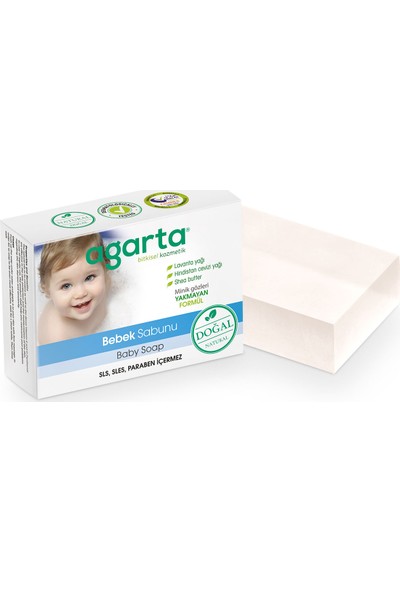 Agarta Doğal Bebek Sabunu 150 gr Agarta Doğal Bebek Sabunu 150 gr