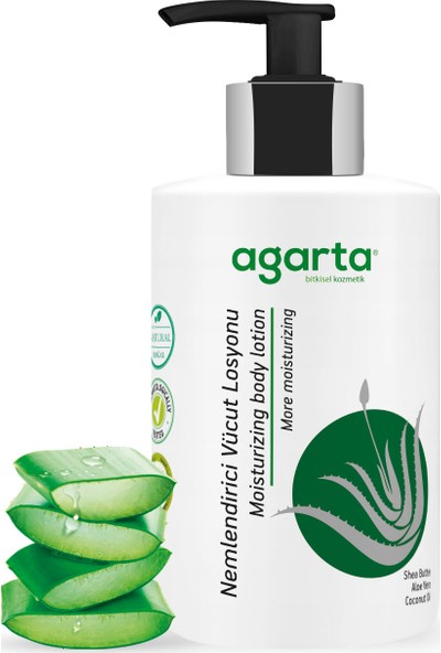 Agarta Doğal Nemlendirici Vücut Losyonu 300 ml Agarta Doğal Nemlendirici Vücut Losyonu 300 ml