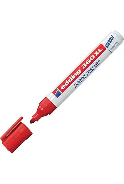 Edding 360Xl Beyaz Yazı Tahtası Kalemi Kırmızı 5'li Edding 360Xl Beyaz Yazı Tahtası Kalemi Kırmızı 5'li
