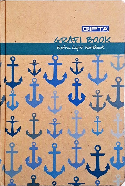 Gıpta Grafı Book İp Dikişli Sert Kp Defter Çizgisiz 17 x 24 cm