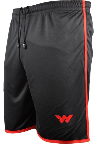 Walkway 20202 Siyah-Kırmızı Erkek Şort